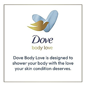 Dove Body Love Beauty Bar Soap Dry-Cracked Skin Replenish 10 Count Hypoallergenic Beauty Bar 24 Hour Nourishment & Instant Dryness Relief Pro Ceramides 7.5 oz
