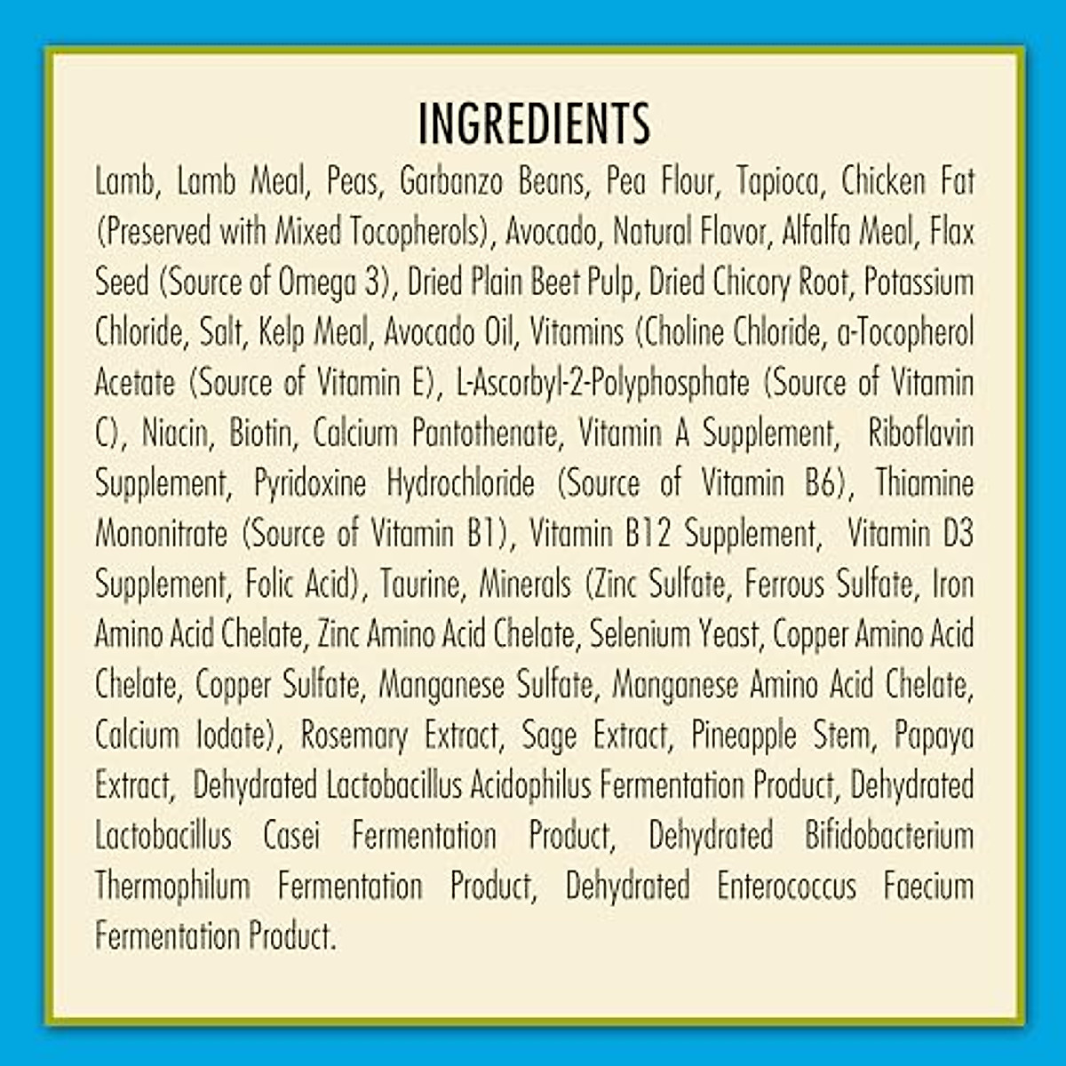 AvoDerm Advanced Sensitive Support Grain-Free for Small Breeds, Sensitivities Lamb Formula, 4lb