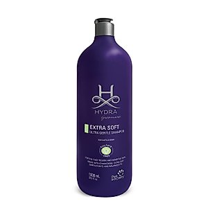 Hydra Professional Extra Soft Face and Body Shampoo, Hypoallergenic Pet Shampoo, Cat and Dog Shampoo for Sensitive Skin and All Breeds and Coat Types