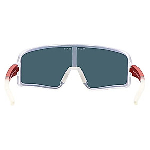 Blenders Eyewear Eclipse – Polarized Sunglasses – Wrap-Around Lens – 100% UV Protection – For Men – Hot Rageous