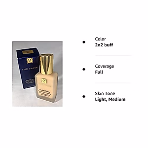 Estee Lauder Double Wear Stay-in-Place Makeup Foundation SPF10, 2N2 Buff, 1 oz