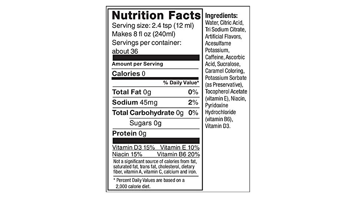 Get Sodastream Diet Energy Syrup - No HFCS, Less Sugar!
