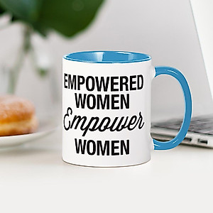CafePress Empowered Women Empower Women Mug Ceramic Coffee Mug, Tea Cup 11 oz