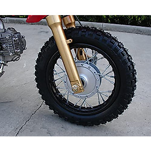 HHH Apollo AGB 21C Fully Automatic 70cc Dirt Bike DB21 Gas Medium Size 10 inch Tires Small Dirtbike for Kids and Youth (Blue Color)