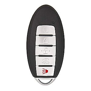 Keyless2Go Replacement for 5 Button Proximity Smart Key Nissan KR5TXN4 285E3-6CA6A
