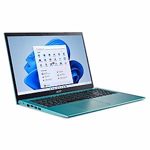 acer Aspire 3 Slim Essential Laptop, 15.6" Full HD Display, 20GB RAM, 1TB SSD Storage, Intel Core i3 Processor, Rj-45 Ethernet, HD Webcam, HDMI, Long Battery Life, Windows 11, Teal, w/GM Accessory