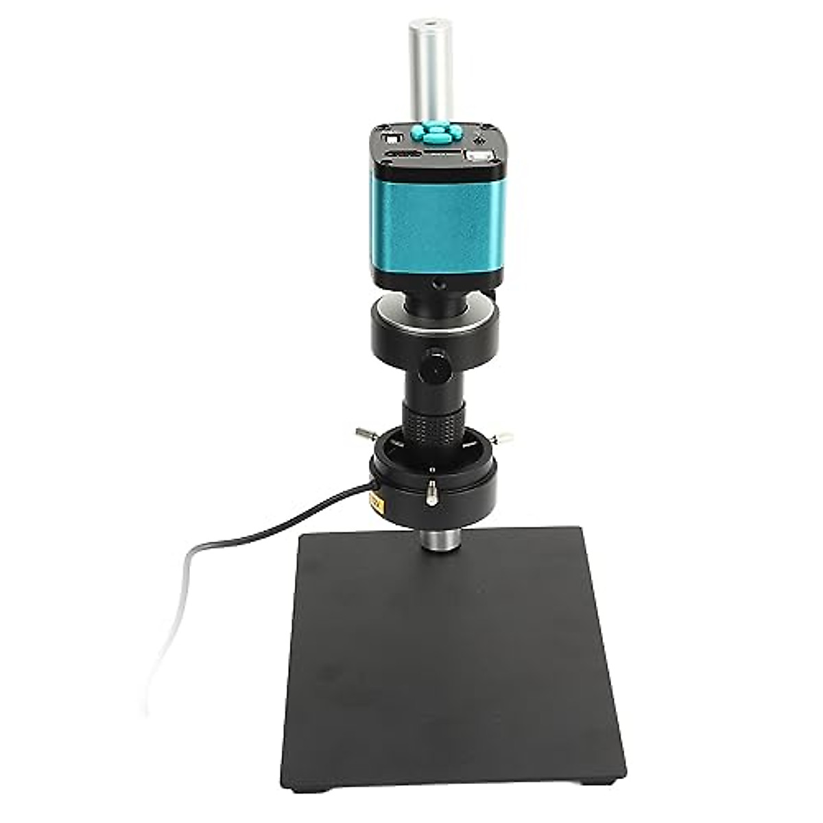 Video Microscope Camera, 130X 400-700nm 1080P Industrial Camera High Definition Multimedia Interface 100-240VAC for Industrial Use (US Plug)