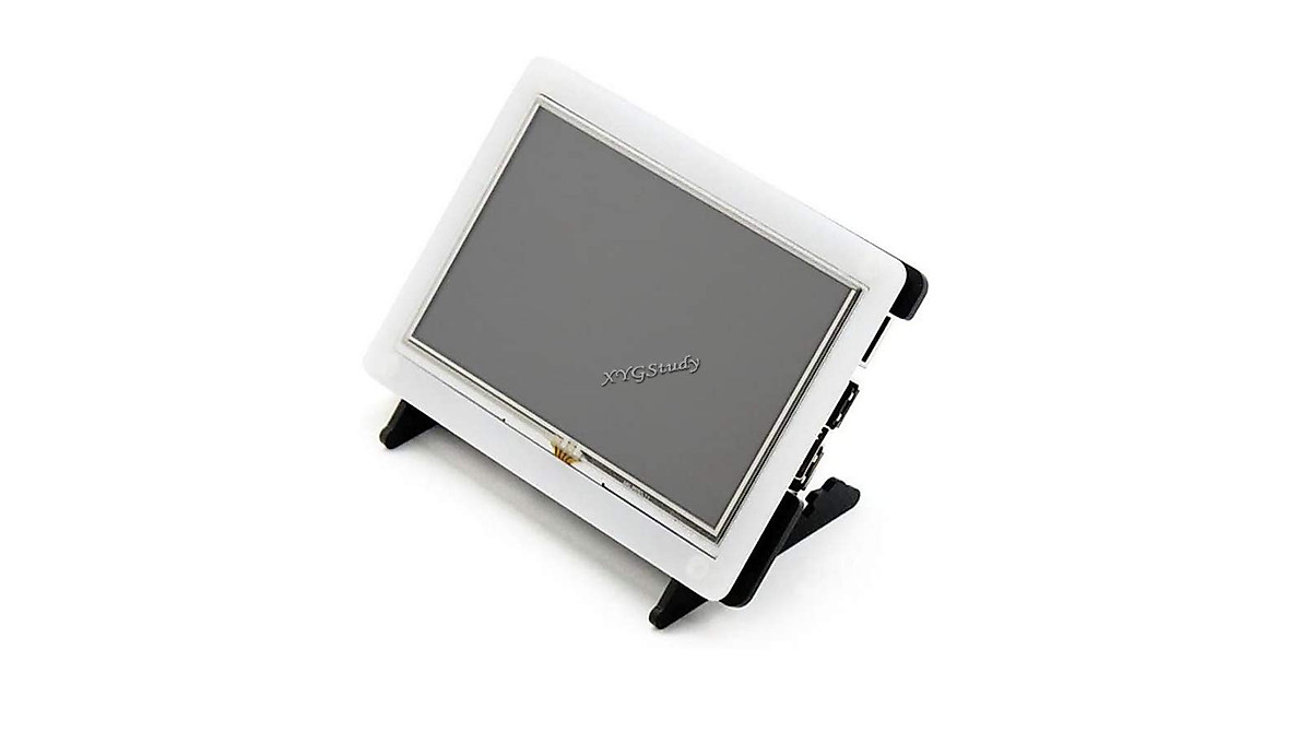 5 inch HDMI Touch LCD Display (B) with Bicolor Case Supports mini PC ...