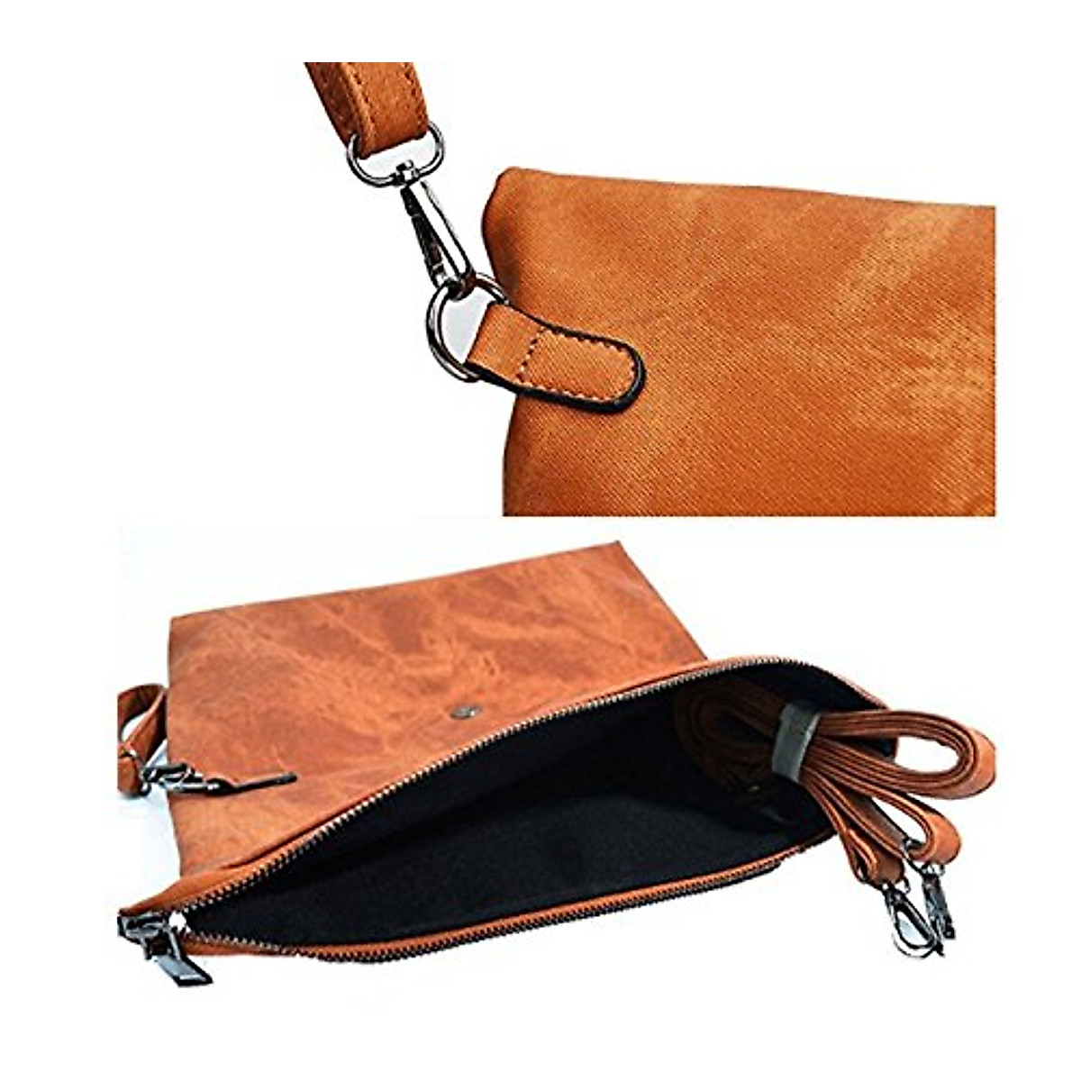 TOPSOSO Fashion Shop Jean Casual Clutch Bag Envelope bag For Women (Blue) … Large