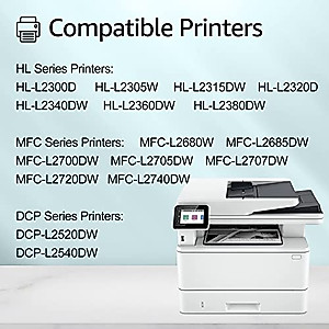 greencycle 1 Pack DR630 DR-630 Black Drum Unit Replacement Compatible for Brother HL-L2300D DCP-L2520DW DCP-L2540DW HL-L2360DW HL-L2380DW MFC-L2700DW MFC-L2740DW Laser Printer（Without Toner）