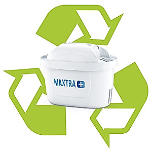 BRITA MAXTRA+ replacement water filter cartridges, compatible with all BRITA jugs -reduce chlorine, limescale and impurities for great taste - 6 Count (Pack of 1)