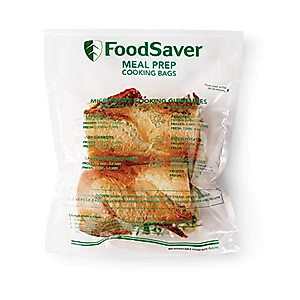 FOODSAVER Microwavable Meal Prep Bags Vacuum Sealers, 1 Quart, 16 Ct.