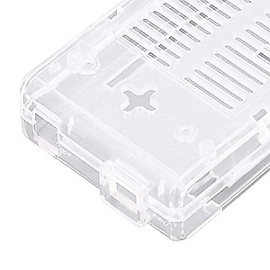 RTLR Circuit Board Case, Reserved USB Port Electronic Housing ABS Good Heat Dissipation for DIY