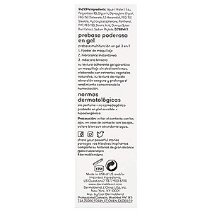 Dermablend Insta-Grip Jelly Primer Face Makeup, Silicone-Free Face Primer for Dry Skin, Pore Minimizing with 24HR Wear, 1.0 Fl oz