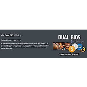 XFX Radeon RX 580 GTS XXX Edition 1386MHz OC+, 8GB GDDR5, VR Ready, Dual BIOS, 3xDP HDMI DVI, AMD Graphics Card (RX-580P8DFD6)