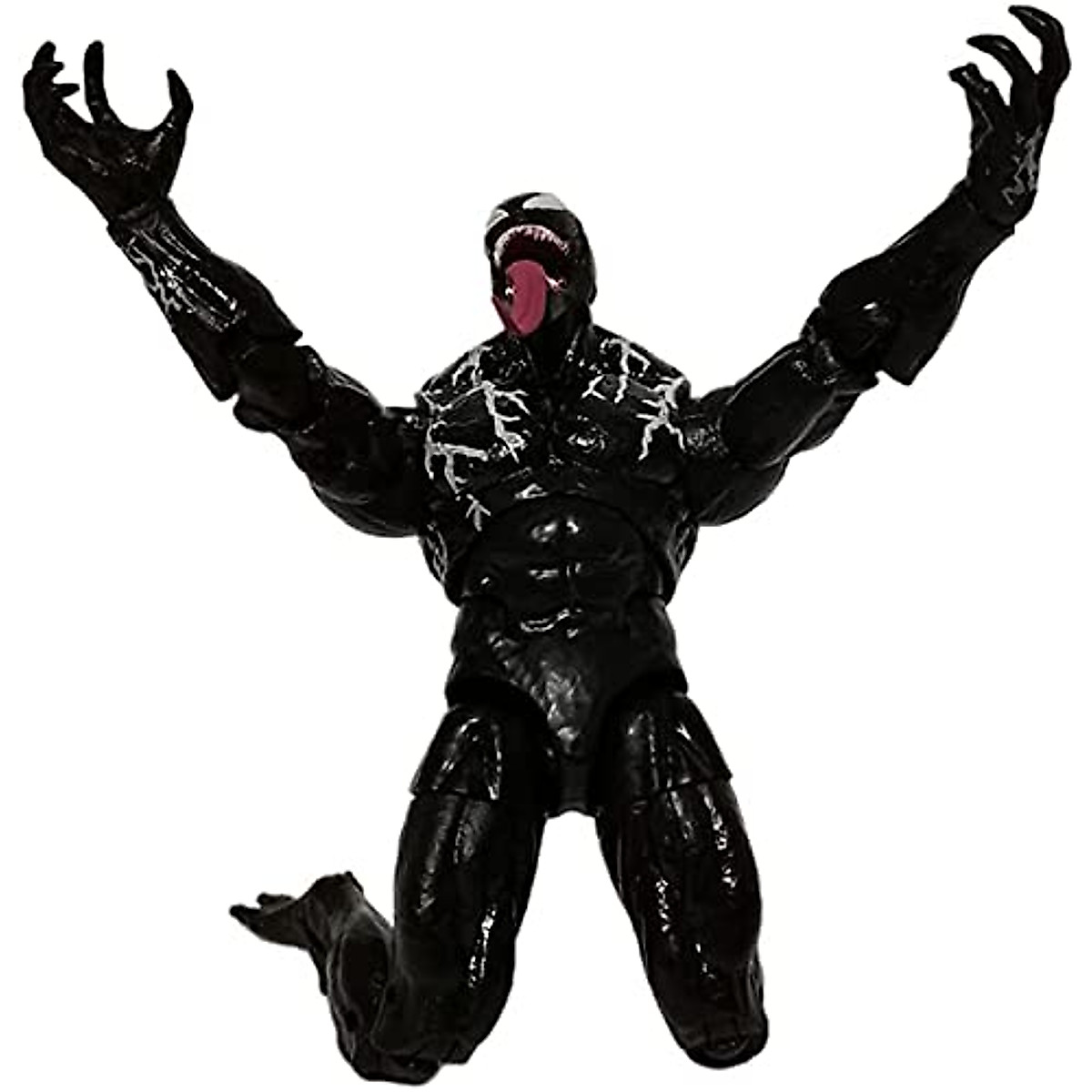 EROCK Venom Legends Series - Venom Action Figure, Venom Toys, Venom Figure, Venom Carnage Action Figure Toy, 7-inches PVC Anime Figure Movable Model Toys Gift for Chritsmas Newyear Birthday (Venom B)