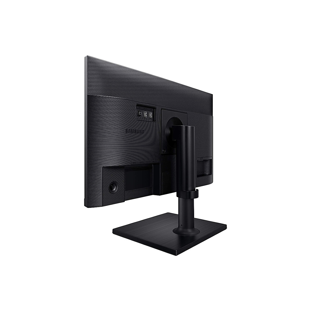 SAMSUNG FT45 Series 27-Inch FHD 1080p Computer Monitor, 75Hz, IPS Panel, HDMI, USB Hub, Height Adjustable Stand, 3 Yr WRNTY (LF27T450FQNXGO),Black