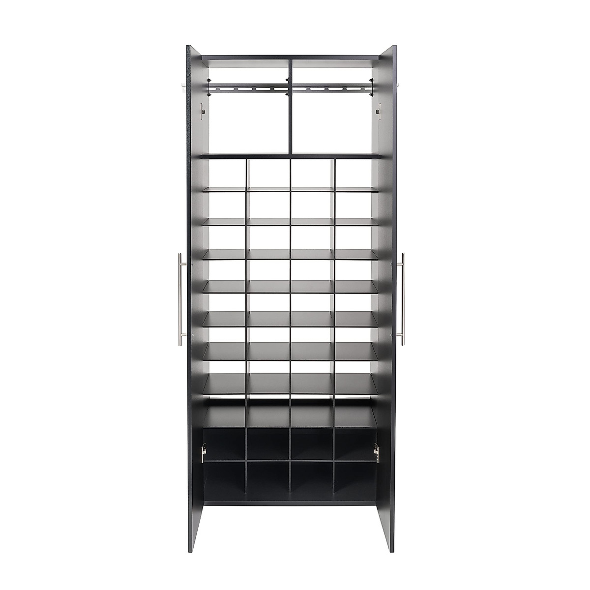 Prepac HangUps Shoe Storage, Black