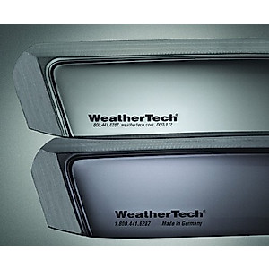 WeatherTech Custom Fit Front & Rear Side Window Deflectors for Lexus RX, Dark Smoke