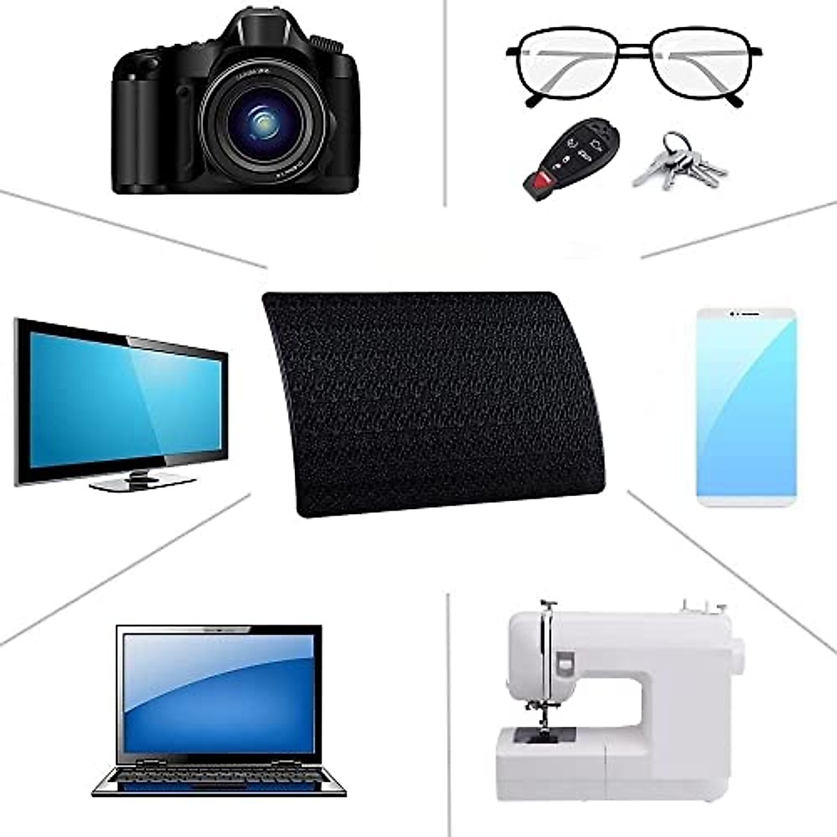 MINI-FACTORY Sticky Pad for Car Dashboard, Extra Thick Large Non-Slip Fixate Gel Mounting Grip Cell mat for Phones, Glasses, Keys, Decoration Gadgets (11 x 7 inch)