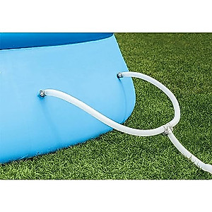 Intex 28110EH Easy Set 8 Foot x 30 Inch Round Inflatable Outdoor Backyard Above Ground Swimming Pool, 639 Gallons of Water, (Pool Only - No Pump)