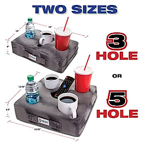 Cup Cozy Pillow (Camo)- The World's Best Cup Holder! Keeps Drinks Close.Stops Spills.Use it on The Couch, Bed, car, RV, Park, Camping, Beach and More!