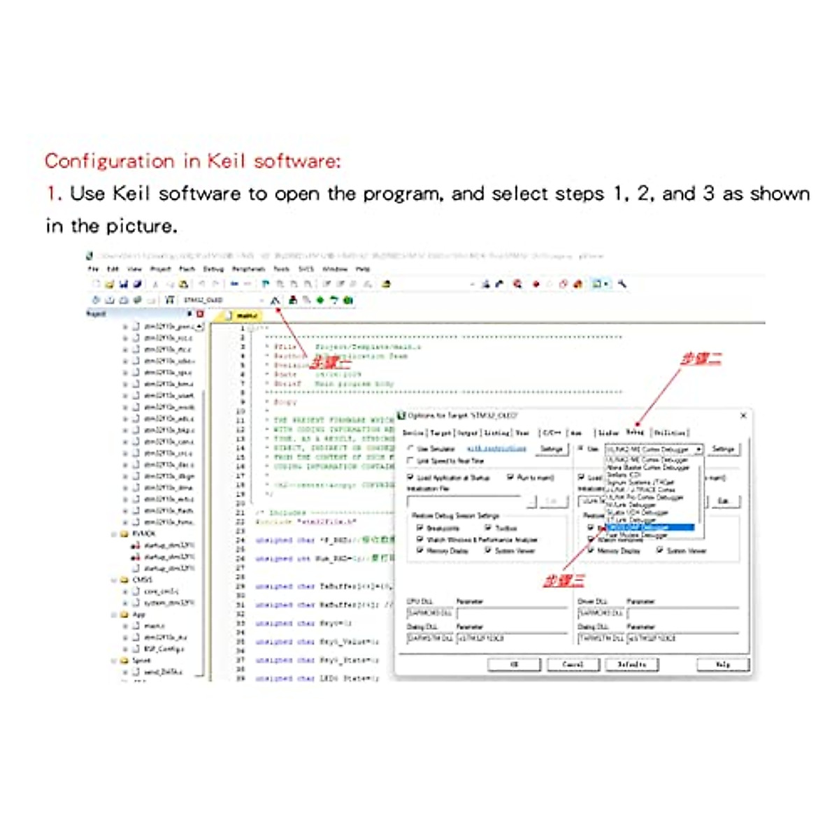 Development Downloader, DC5V Plug and Play Stable Practical Driver Free USB Communication Emulator Burner for Industrial