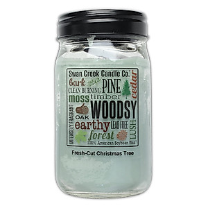 Swan Creek Candle - Fresh Cut Christmas Tree 24 oz Jar