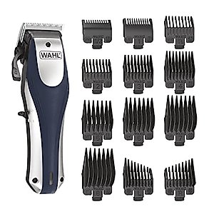 Wahl Lithium Ion Pro Rechargeable Cord/Cordless Hair Clipper Kit for Men, Woman, & Children with Smart Charge Technology for Convenient at Home Haircutting - Model 79470