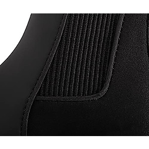 Native Shoes Kids Kensington Treklite Unisex Booties for Toddlers & Little Kids - Vegan, All-weather Rounder, Waterproof Chelsea-Style Shoes - Jiffy Black 10 Toddler M
