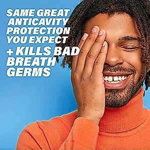 ACT Total Care Anticavity Fluoride Mouthwash ICY Clean Mint 18 oz (Pack of 4)