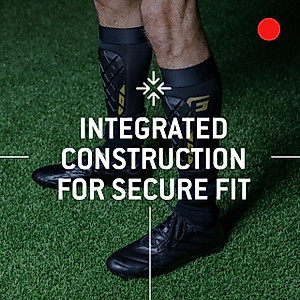 G-Form Pro-S Elite X Shin Guard, Matte Black, Adult Small