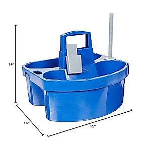 Impact 1850 GatorMate Portable Caddy, 15" Length x 14" Width x 14" Height, Blue (Case of 4)
