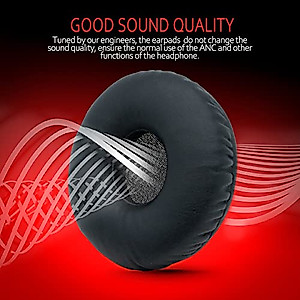 Replacement Ear Pads for Sony MDR-XB550AP MDR-XB450AP MDR-XB450 Extra Bass On-Ear Headphones, Memory Foam Soft Leather Replacement Ear Cushions by Krone Kalpasmos