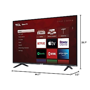 TCL 50S435 / 50S435 / 50S435 50 inch 4-Series 4K Ultra HD HDR LED Smart TV (Renewed)