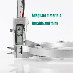 16inch Kitchen Dining Table Lazy Susan Ball Bearing Aluminum Heavy Duty Turntable Ring Round Swivel Plate Hardware Smooth & Quiet For Glass Granite Or Wood Kitchen Ding Table 20inch 24inch