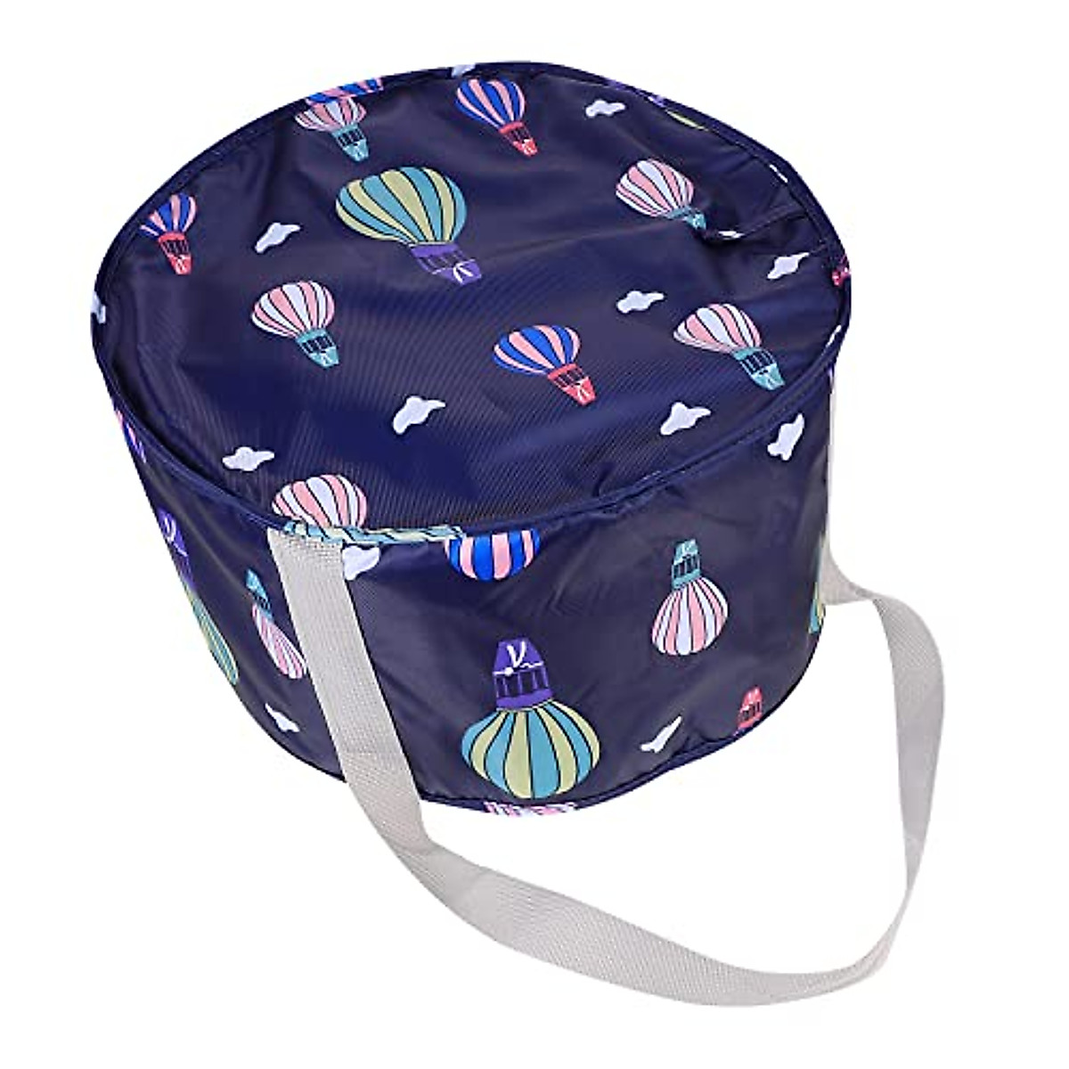 DOITOOL 1pc Portable Collapsible Travel Basin Multi- Functional Foldable Water Basin Practical Warmer Ourdoor Indoor