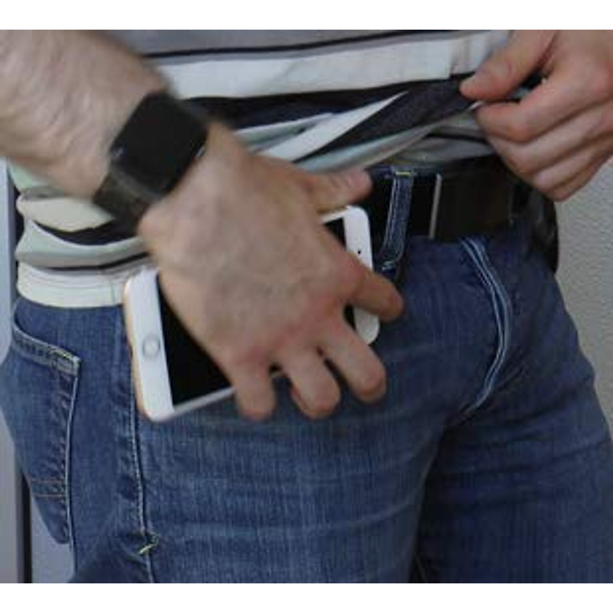 Cliphanger PIVIT PRO Black with Silver Aluminum Ring