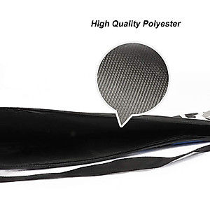 Portzon 2 Player Badminton Racquets Set,Double Rackets, Lightweight & Sturdy Perfect for Beginner,1 Carrying Bag Included, 2-Packs (Badminton Racket Set)