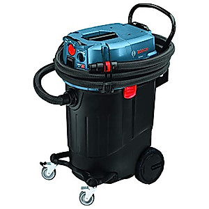 BOSCH VAC140AH Portable 14 Gallon Dust Extractor with Auto Filter Clean and HEPA Filter