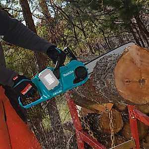 MAKITA XCU03Z 18V X2 (36V) LXT Lithium-Ion Brushless Cordless 14in Chain Saw, Tool Only (Renewed)