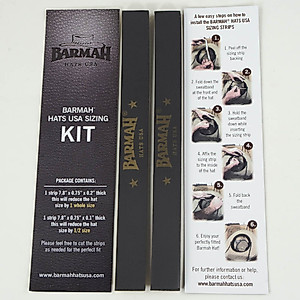 Barmah Hats Vintage Kangaroo Leather Hat - 1018VB (XLarge, Vintage)