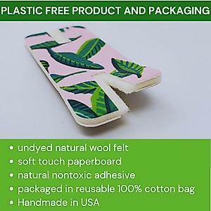 Tavvi Necklace Wrangler Tangle-Free Jewelry Organizer (6-pack) | Travel Organizer | Universal Jewelry Storage Case for Fine Chain Necklaces| Jewelry Roll Alternative (Wallpaper)