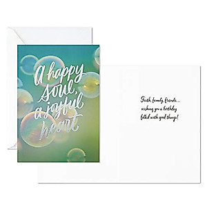 Hallmark Religious Birthday Cards Assortment (Birthday Blessings, 12 Cards and Envelopes)