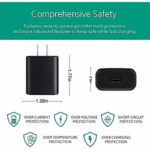 Replacement Charger Adapter USB to USB Charging Cable for Stanley Fatmax Spotlight, Stanley SL10LEDS, SL10LEDSL, TL450, TL600, SAT3S, SS4LS, Zero Trace TL1KPZ TL1KPS BB24PS Flashlight Power Cord (5Ft)