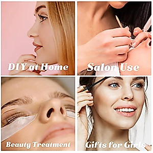 Milklear Lash Lift and Black Kit Easy to Use Brow Lamination Kit Quick Lifting Voluminous Coloring Complete Tools DIY or Salon Use Long Lasting No Irritaion…