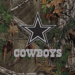 Skinit Decal Gaming Skin Compatible with PS4 Pro/Slim Controller - Officially Licensed NFL Dallas Cowboys Realtree Xtra Green Camo Design