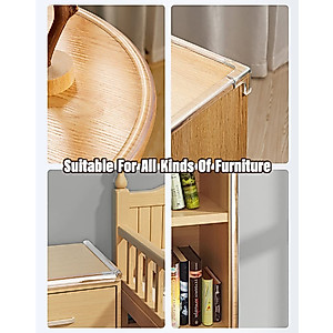 Baby Proofing, Clear Edge Protector Strip for Kids, Upgrade Silicone Soft Corner Protectors with Pre-Taped Strong Adhesive, 6.6Ft Edge Protectors Baby Proofing for Cabinets, Tables, Drawers