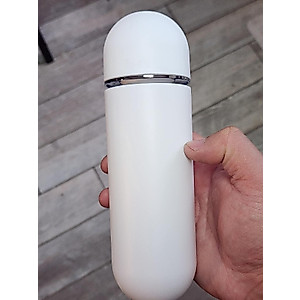 Wrdlosy Portable Bidet 2PCS Peri Bottle White&Pink, Travel Bidet, 12.85OZ Handheld Bidet Portable Bidet for Women, Peri Bottle for Postpartum Care, Peri Bottle Portable Bidet for Travel (Pink, Large)