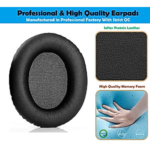 DowiTech Supreme Comfort Headphone Replacement Ear Pads Cushions Headset Earpads Compatible with Sony MDR-ZX770BN ZX780DC Headphones